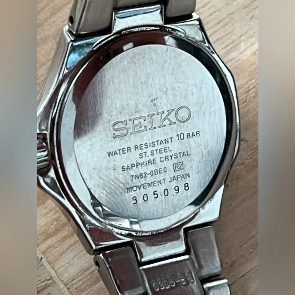 Seiko | Accessories | Seiko Coutura Vintage Ladies Watch Stainless ...